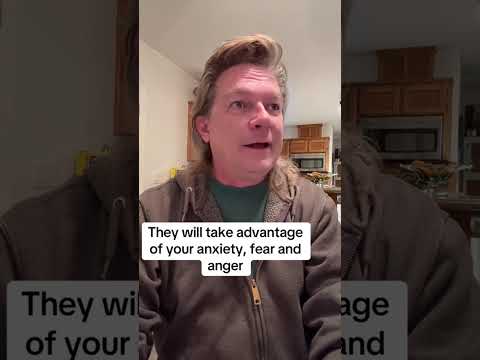 They Will Take Advantage of Your Anxiety, Fear and Anger #war #iran #trump #israel #fear