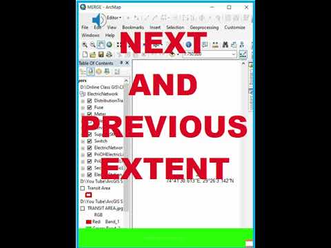 Next and Previous Extent in ArcGIS Next and Previous Extent in ArcGIS #sort #viral #trend