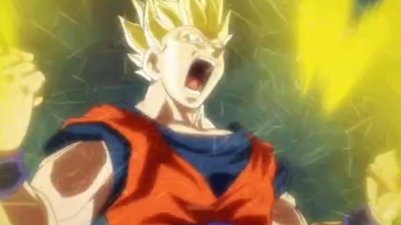 adult gohan ssj 2 gif(no sound)from dragon ball super