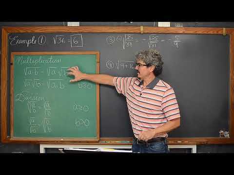Simplifying Numerical Square Roots 8 Examples