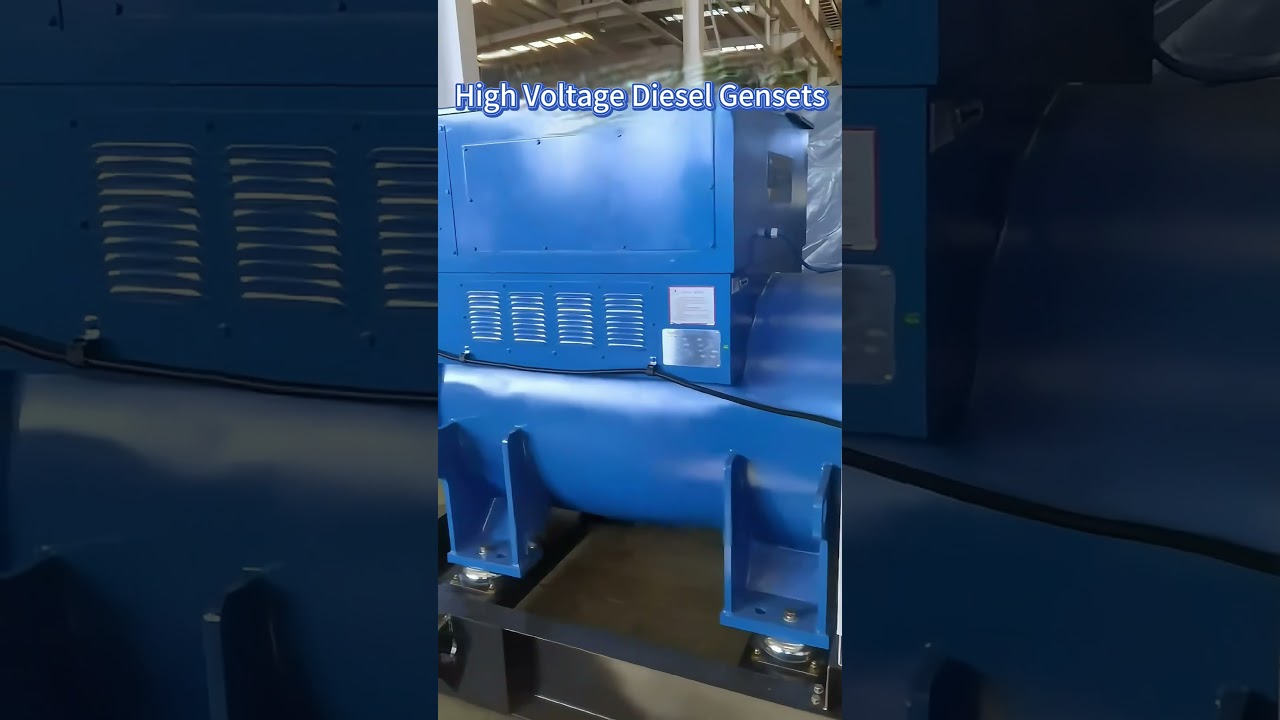 High voltage Diesel Generator Sets For Mining