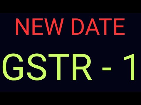 NEW DATE FOR GSTR - 1 ( MARCH TO MAY - 2020 ) / TAX DKP