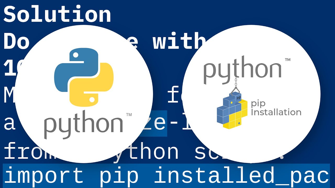 How do I get a list of locally installed Python modules?