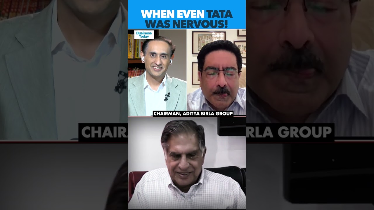 Kumar Mangalam Birla Recalls An Incident When Even Ratan Tata Was Nervous