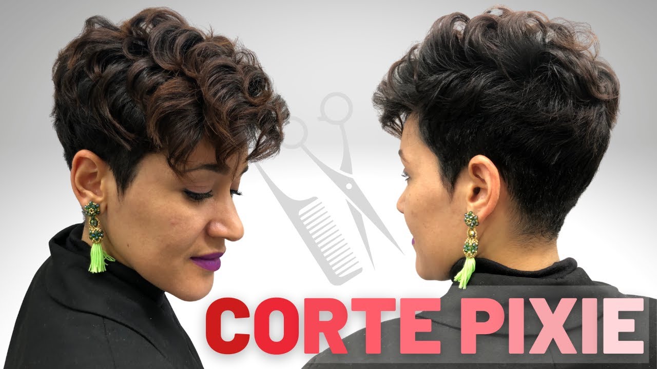Pixie Cut Step by Step on Curly Hair - Ana Vásquez