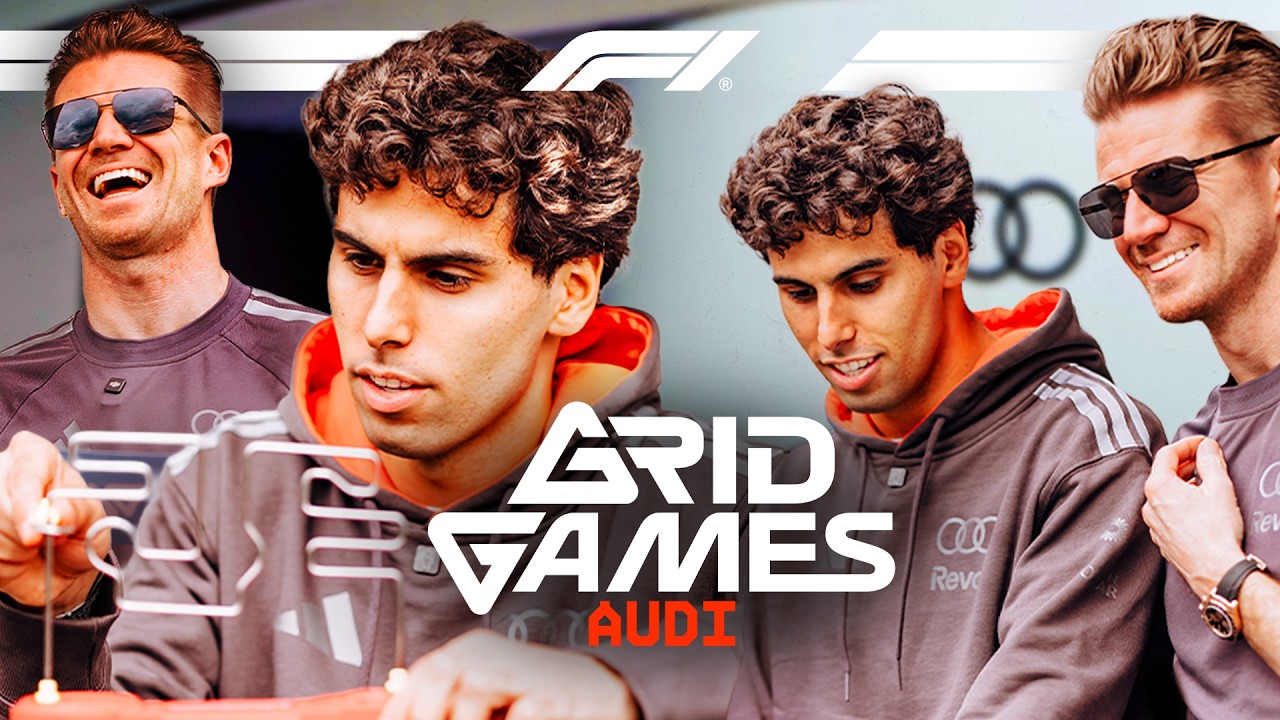 Nico Hulkenberg & Gabriel Bortoleto Take On F1 Grid Games!