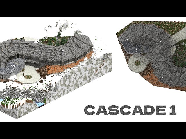 Utah Cascade V1 ft. Rooster [ModernCraft commission] Minecraft Map