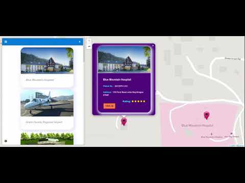 Leaflet Mapbox api auto navigate pop up map using leaflet,geojson,mapbox markercluster with sidebar