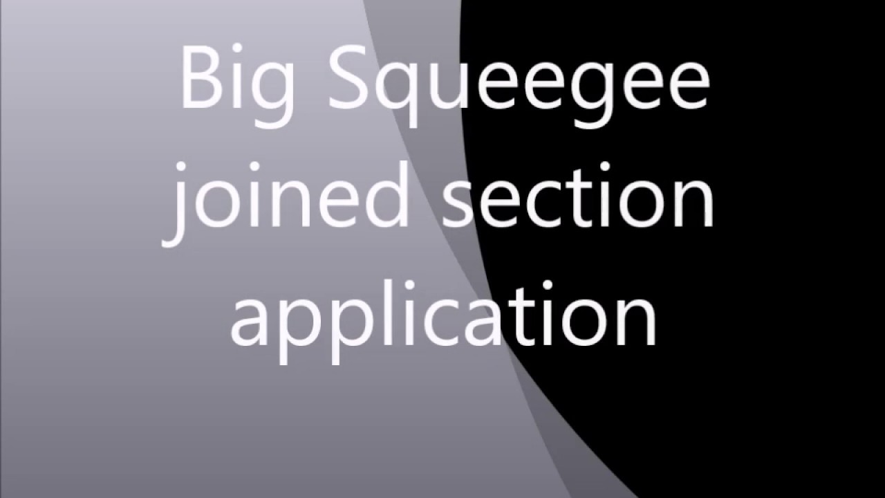 Big Squeegee Joined tool, Roll  holder and takeup spool