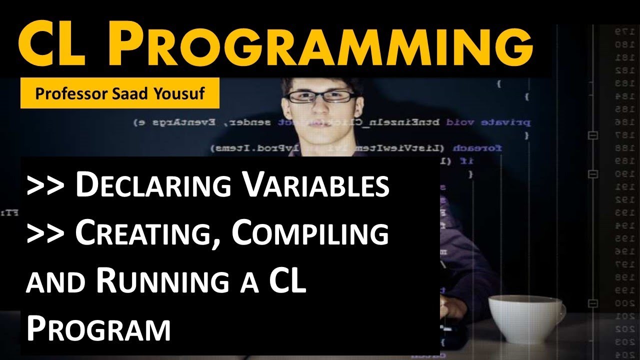 Intro to CL Programming - Tutorial 1