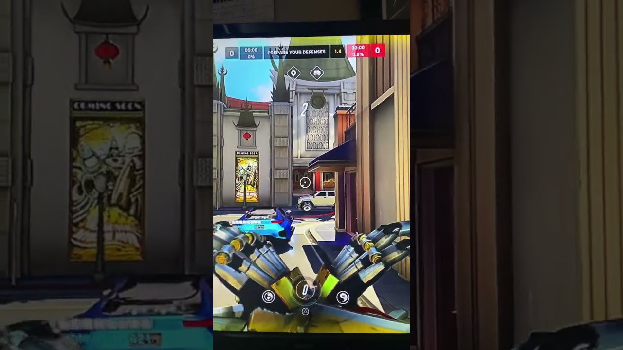 Incredible Zenyatta Double Spawn Kill #overwatch #zenyatta