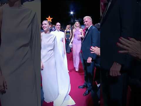 At Cannes Film Festival, Costner brought several actresses from his film Horizon: An American Saga