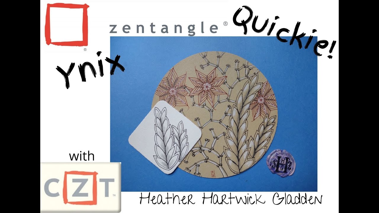 Zentangle® Quickie: Ynix