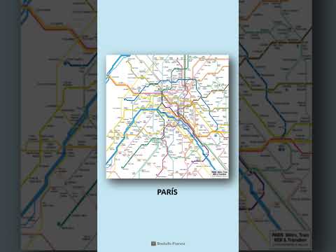 Mapas de líneas de Metro 🚇😂