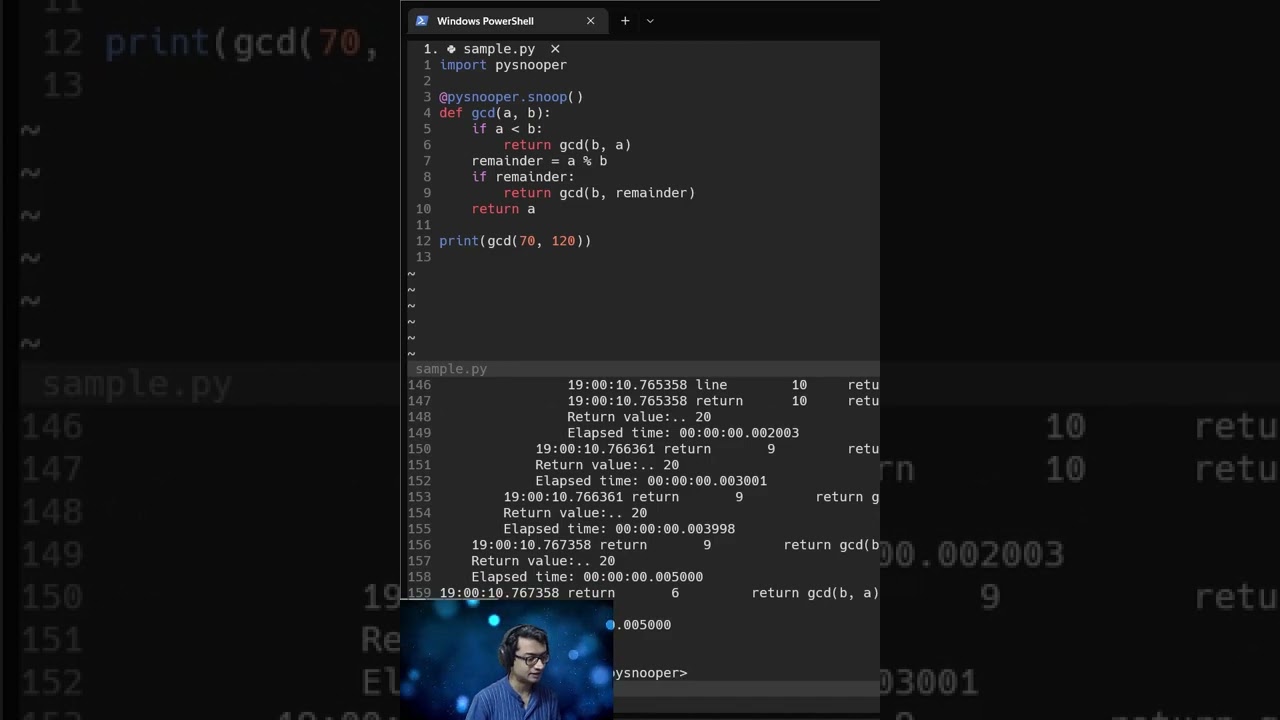 This library can remove the pain of debugging python code