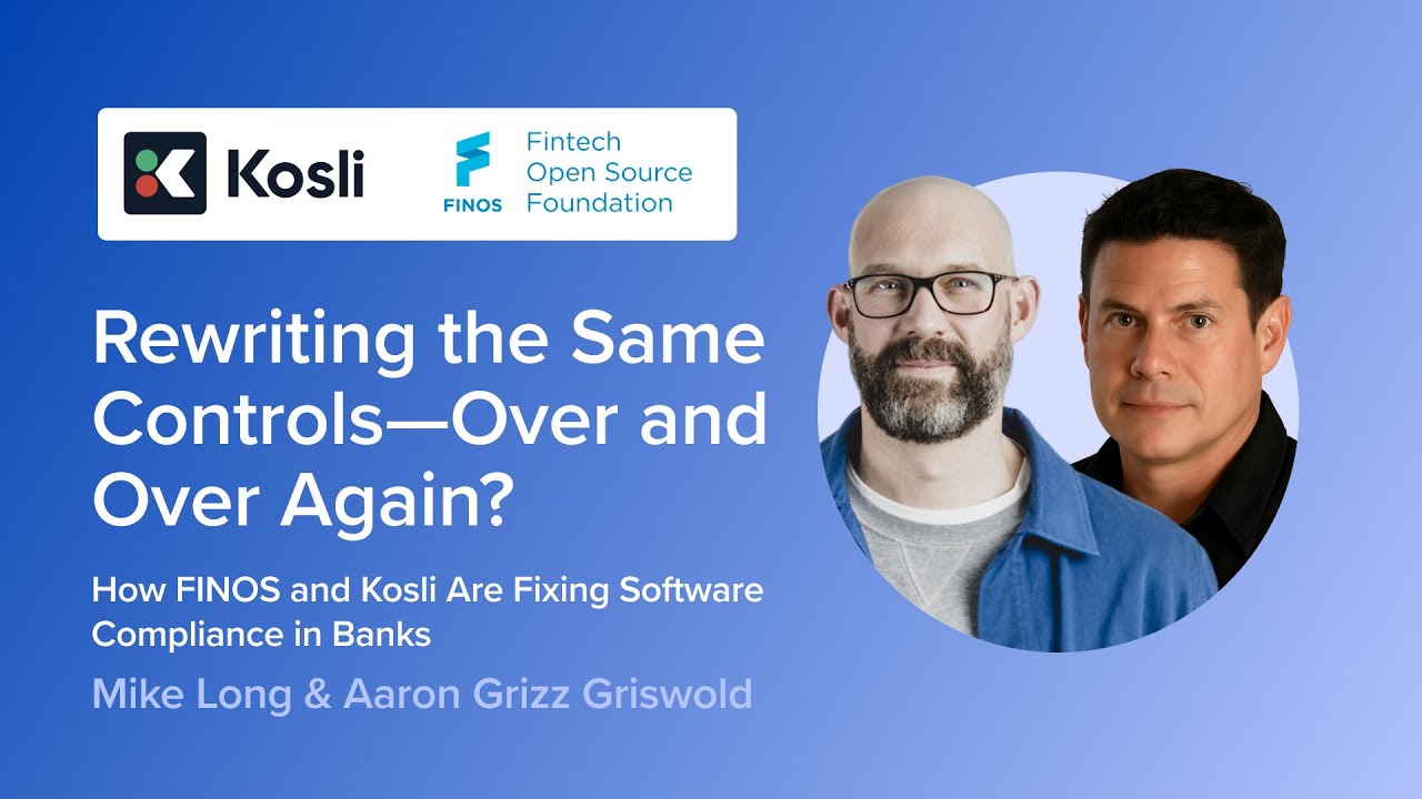 Rewriting the Same Controls—Over and Over Again? How FINOS and Kosli Are Fixing Software Compliance