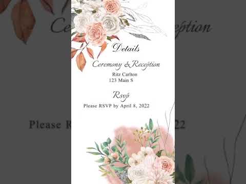 Wedding Example