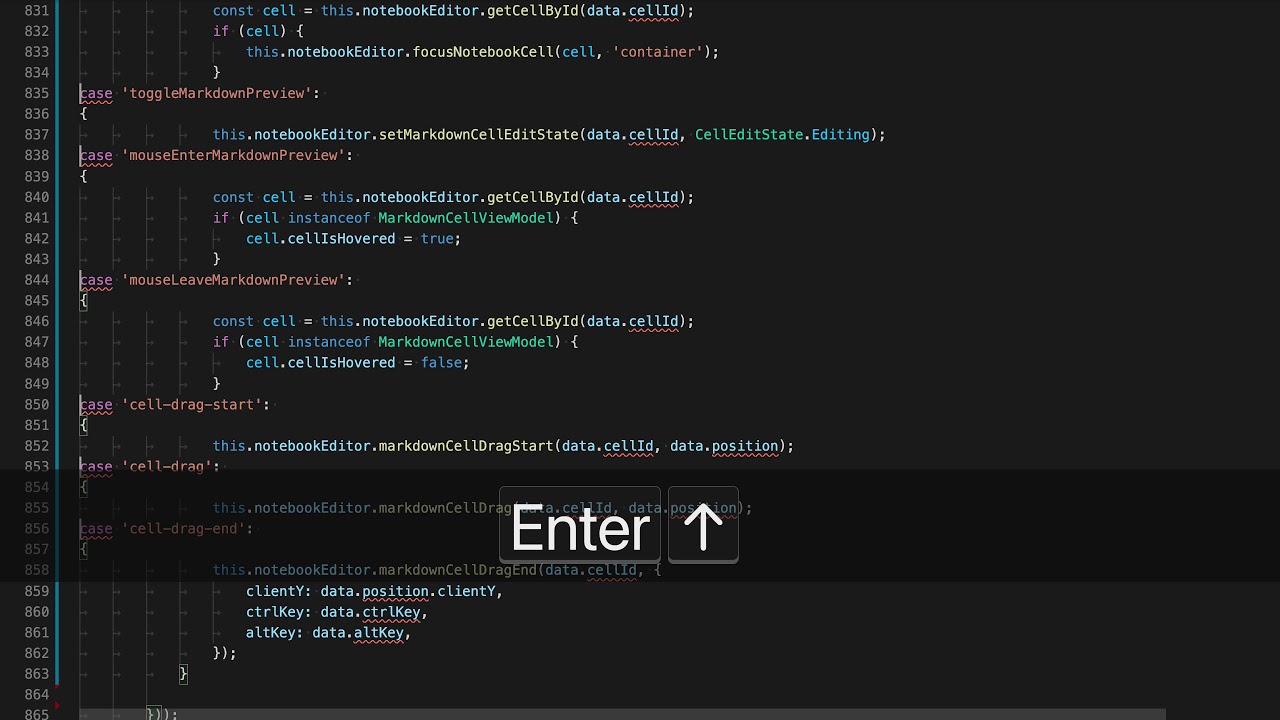 VS Code multi cursor tricks: if/else to switch