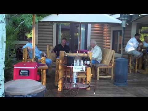 Summer BBQ at The Lodge at Palisades Creek. Orvis Endorsed Fly Fishing Lodge of the Year 2014