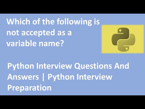 Python Interview Questions And Answers for Freshers | Python Interview Preparation |