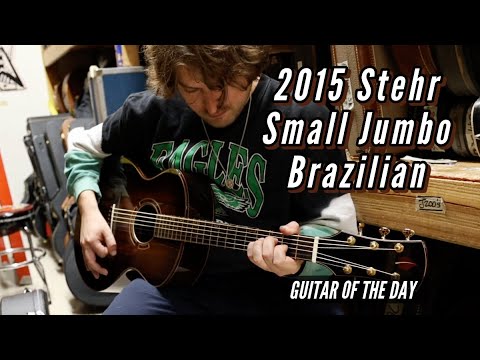 2015 Stehr Small Jumbo Brazilian Rosewood | Guitar of the Day