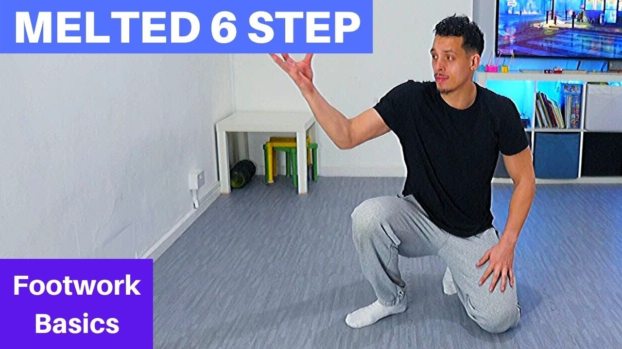 Beginners Footwork Tutorial | Melted 6 Step | Bboy Tutorial | Breaking Tutorial