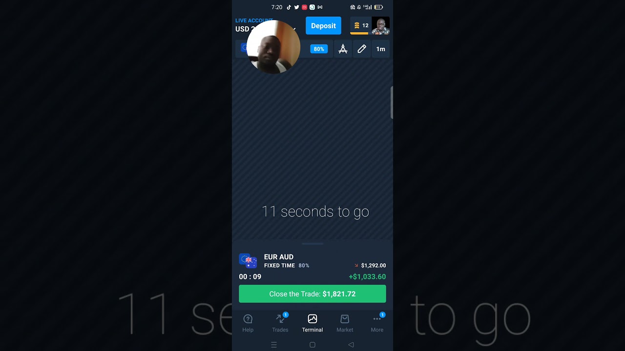 I Earned🤑🤑 $1,033.6 Trading This Morning 🌄.