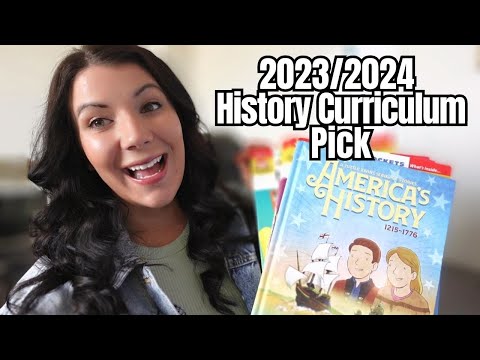 Homeschool History Curriculum - What We Are Using for the 2023/2024 School Year!