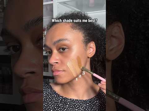 Which shade suits me best? Using Maybelline 24hr Super Stay Skin Tint Shades 40 45 60 #makeup #short