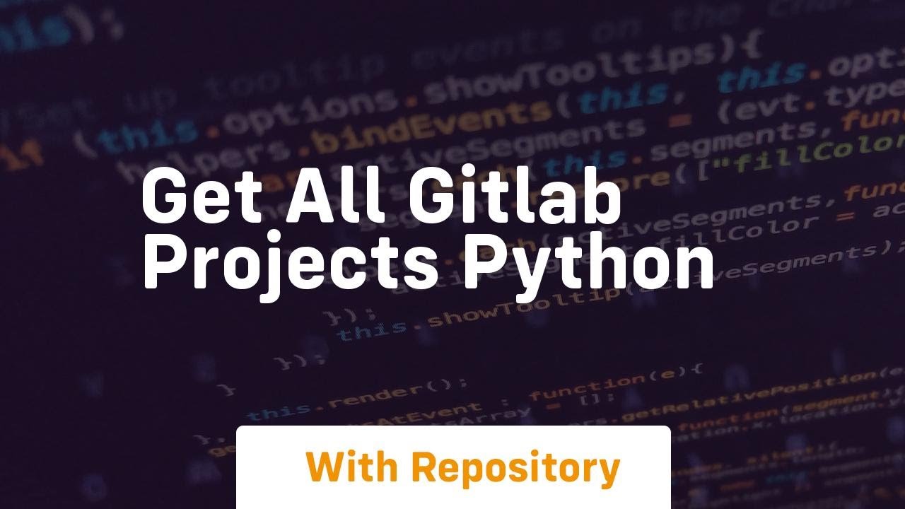Get all gitlab projects python