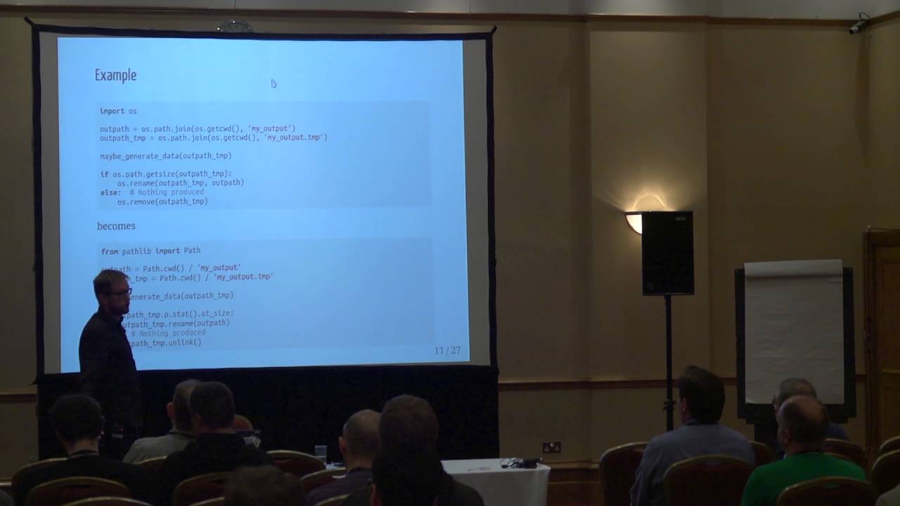 'Elegant Filesystem Interactions in Python using pathlib' - Johan Herland [ ACCU 2016 ]