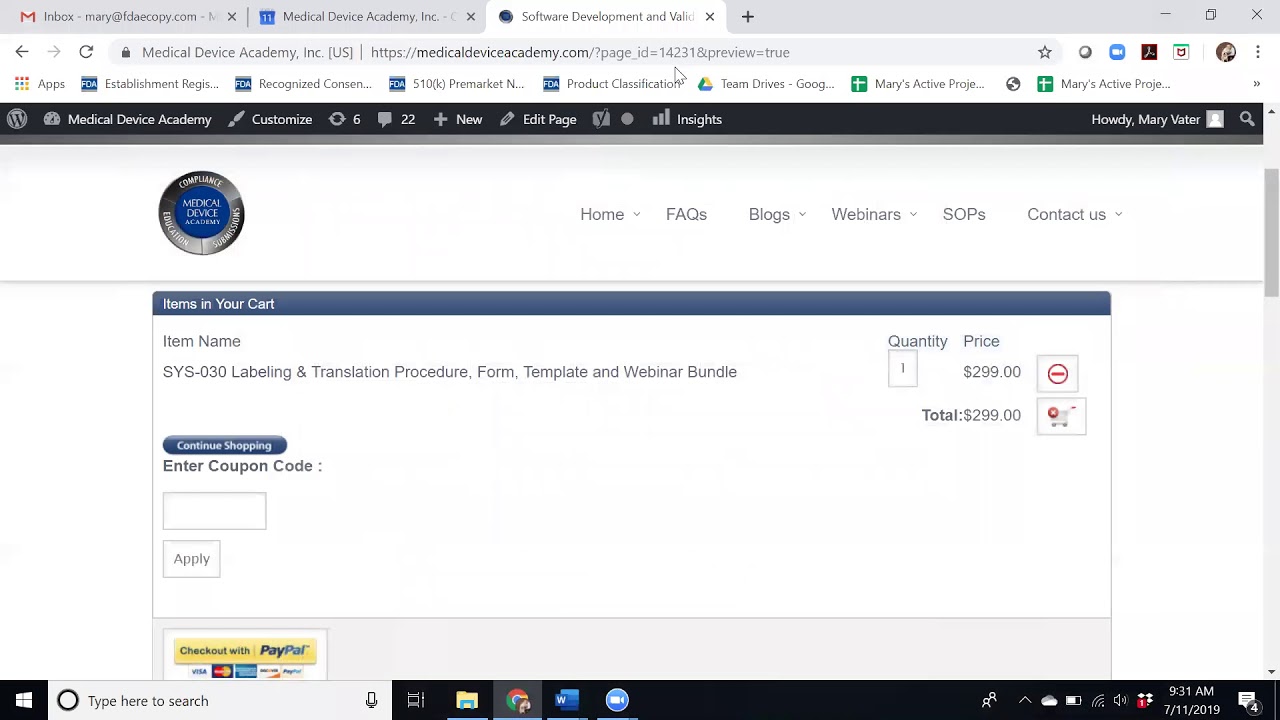 SYS-044 Software Development and Validation Procedure
