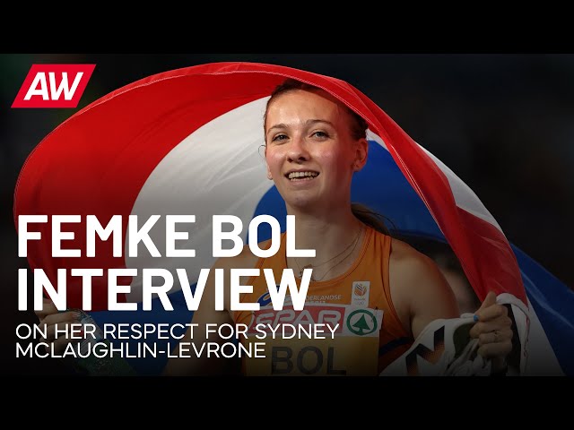 Femke Bol reveals what ignited her passion for running laps and love ...