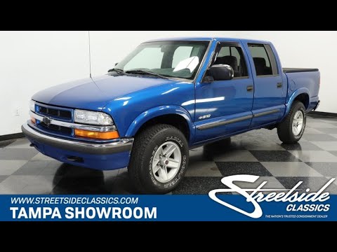 2001 Chevrolet S-10 Crew Cab 4x4 for sale | 3709-TPA