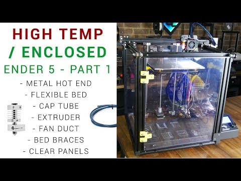 STL file Ender 5 / Ender 5 Pro frame enclosure side panels 🖼️ ・3D ...