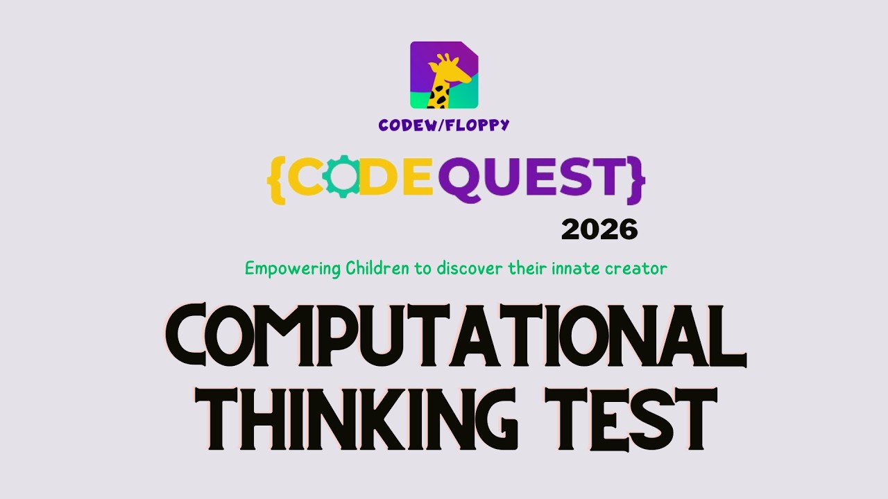 CodeQuest 2026 - Computational thinking test