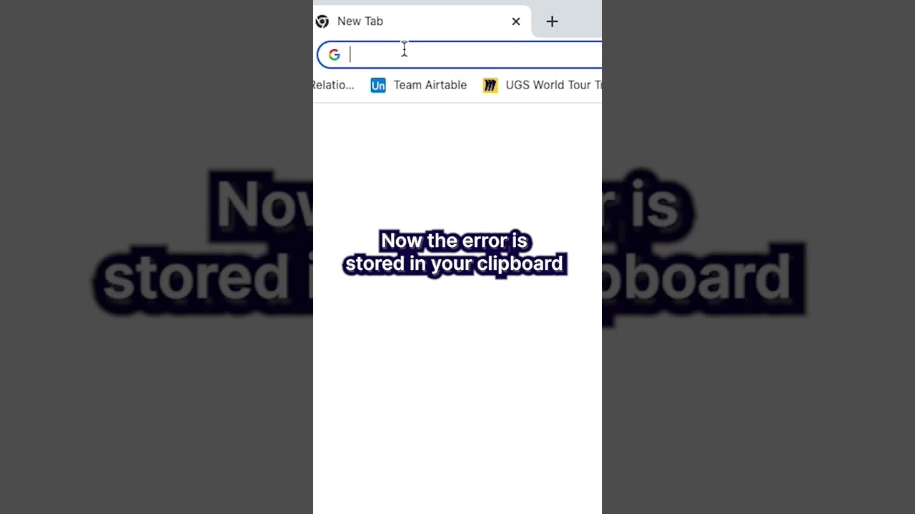 Don't let your errors get you down, time to get debugging 🐛 How to copy errors in Unity