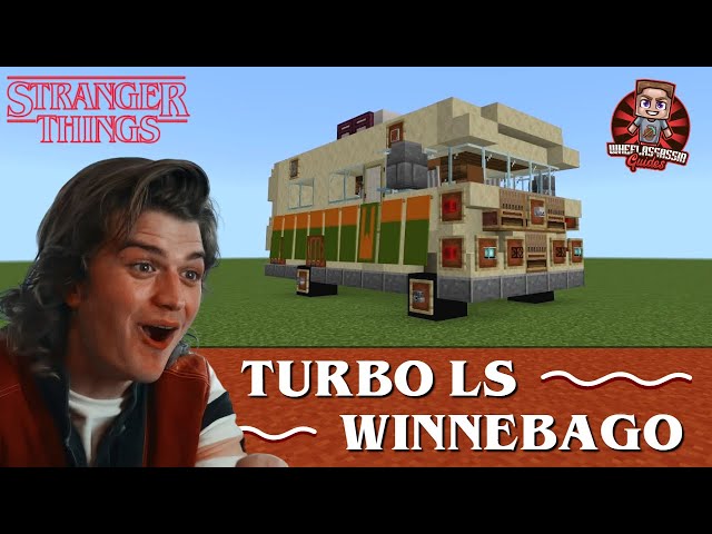 The RV from Stranger Things 4 built in Minecraft!! Minecraft Map