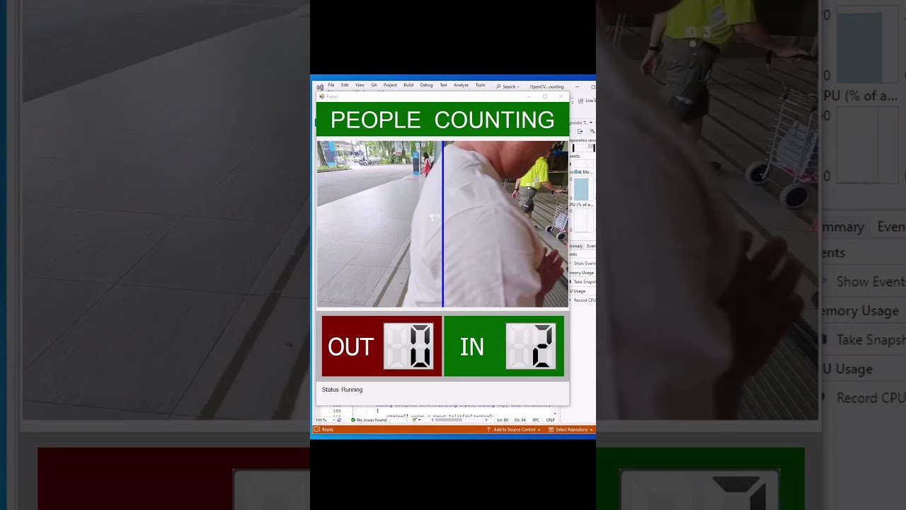 AI-Powered People Counting System: Optimizing Traffic Control and Safety Management