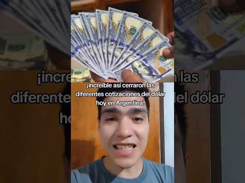 ¡DOLAR HOY! 🤑