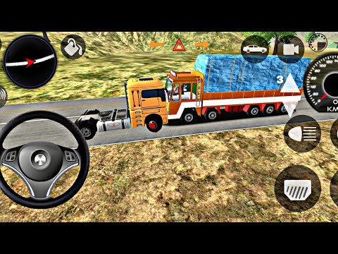 Indian Truck Simulator | 3D Game for PC | Cargo Truck Driving game with steering wheel