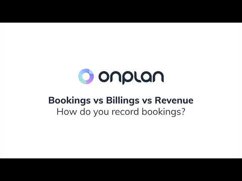 How to Differentiate Bookings vs Billings vs Revenue