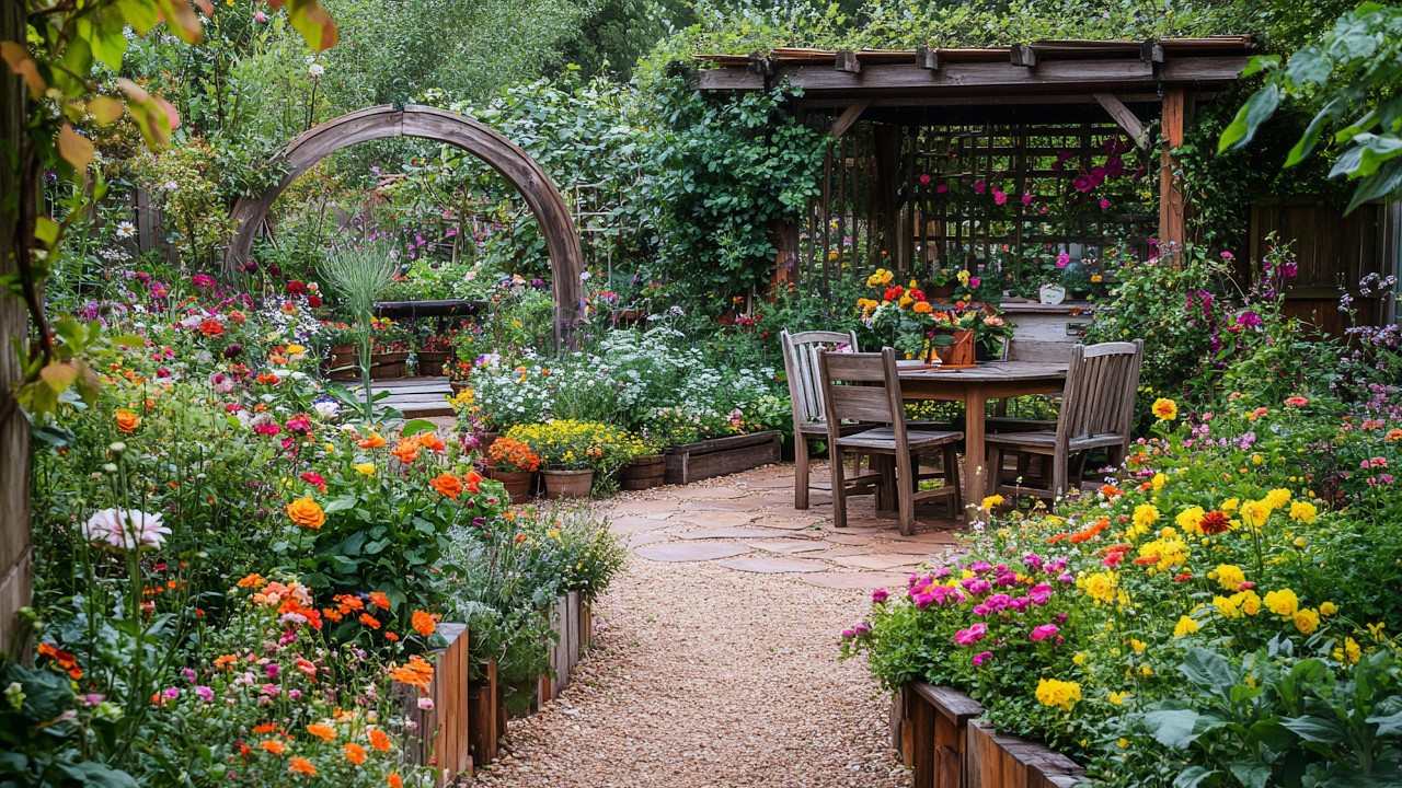 Creating a Beautful Yard For Small Spaces (Farmhouse Touches)