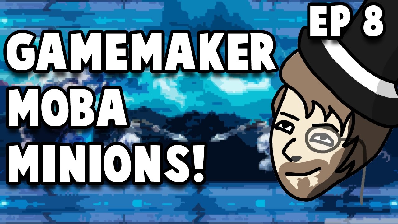 Let's Gamemaker 2: SP Moba #8 (MINIONS! & AI!) Tutorial