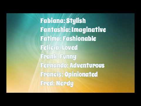 What Your Name Means