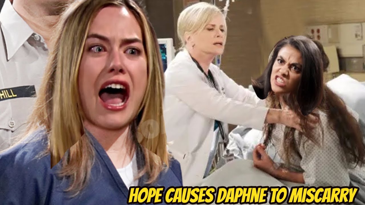 HOT SHOCKING UPDATE!! Hope causes an accident that injures Carter, Daphne loses her child The ...