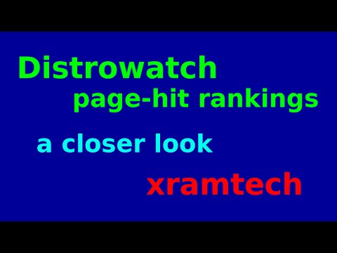 Distrowatch a closer look