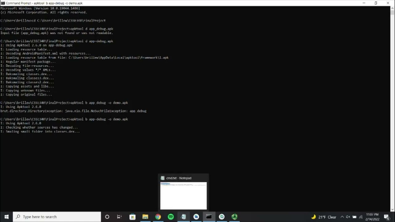 Android App Reverse Engineering Demo