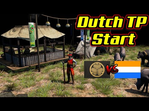 I did a TP start with Dutch and it was bad....or was it?? AOE3