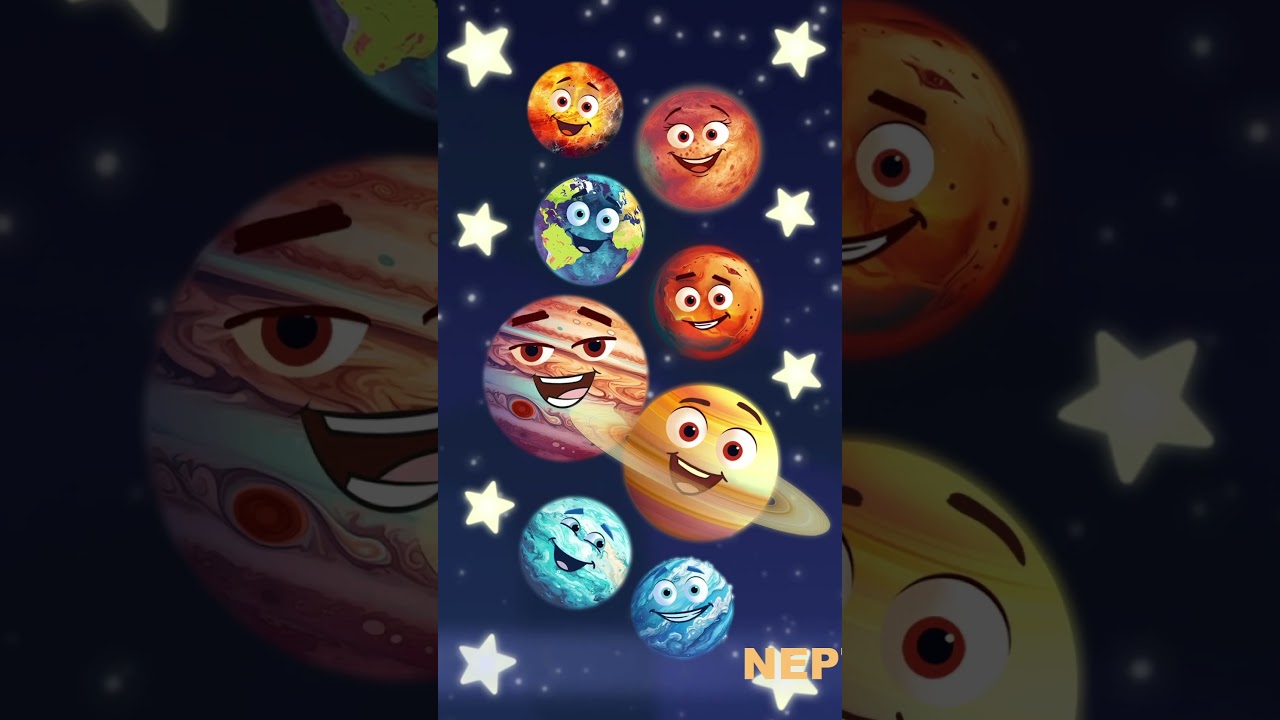 Planets Song Chorus- Planetary Adventure Short Kids  #planets #planetssong